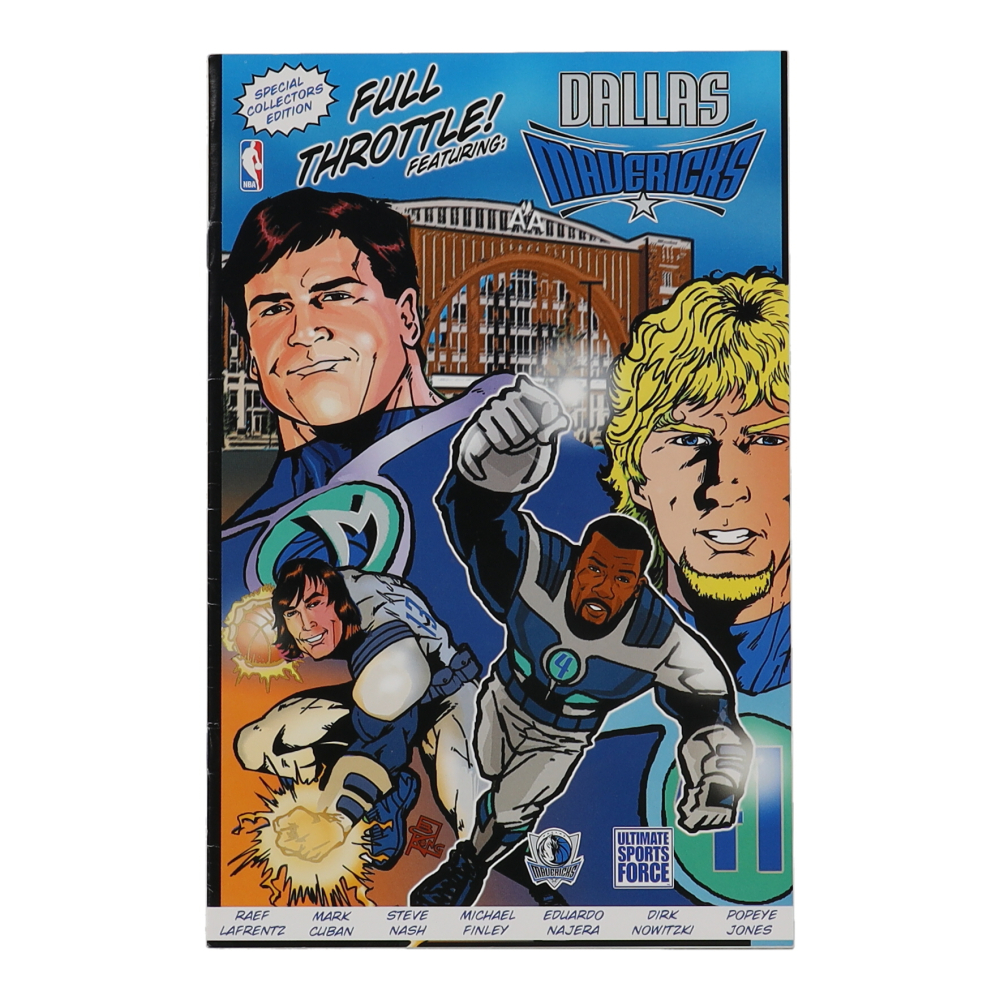 2003 "Full Throttle: Dallas Mavericks" NBA Comic Book | Pristine Auction