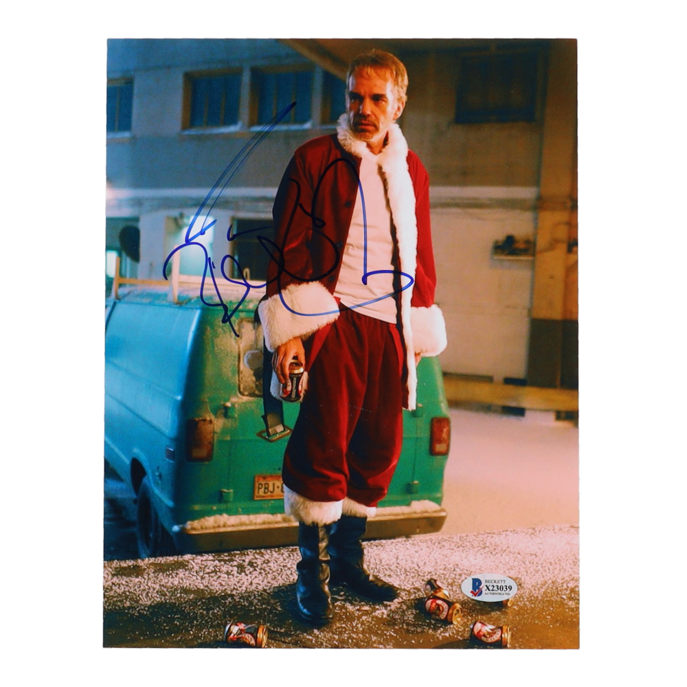 Billy Bob Thornton Signed "Bad Santa" 8x10 Photo (Beckett) | Pristine ...