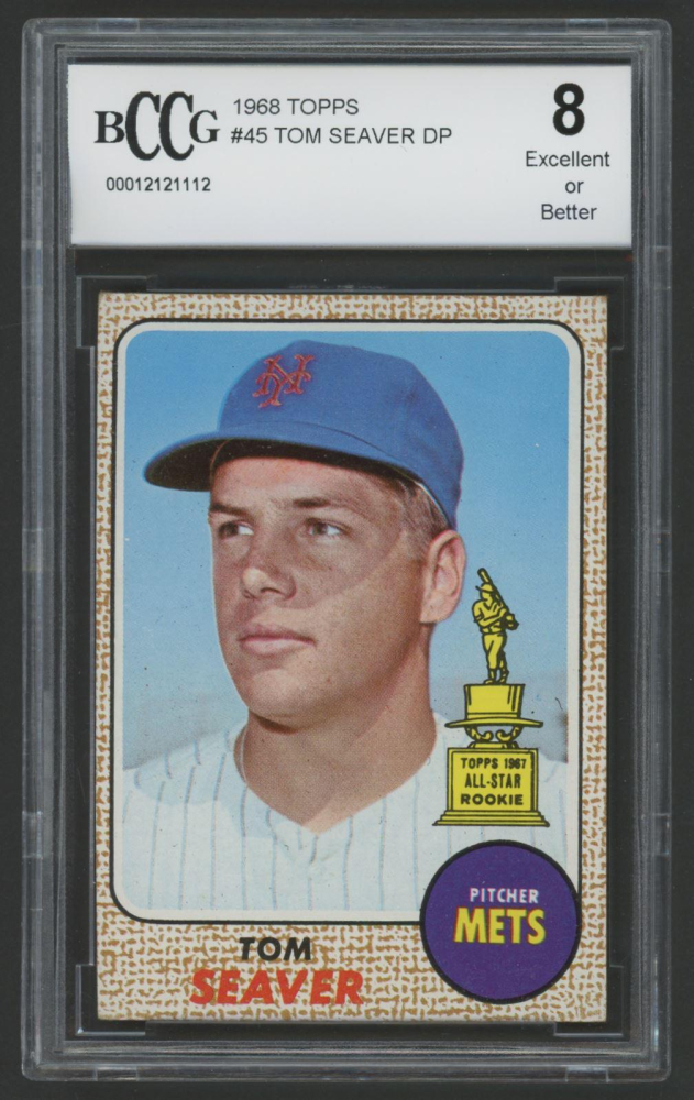 Tom Seaver 1968 Topps #45 (BCCG 8) | Pristine Auction