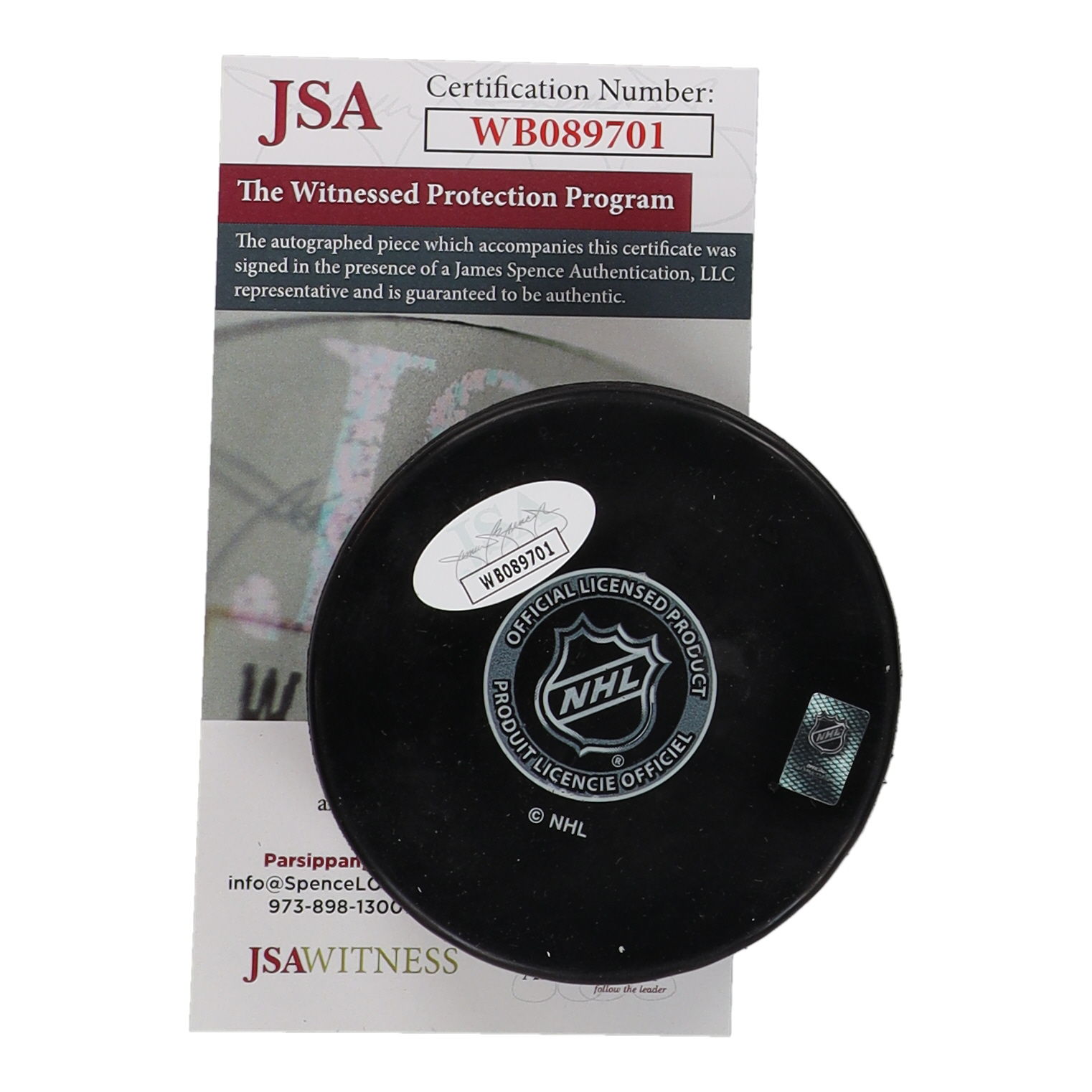 Ray Bourque Signed Bruins Logo Hockey Puck (JSA) | Pristine Auction