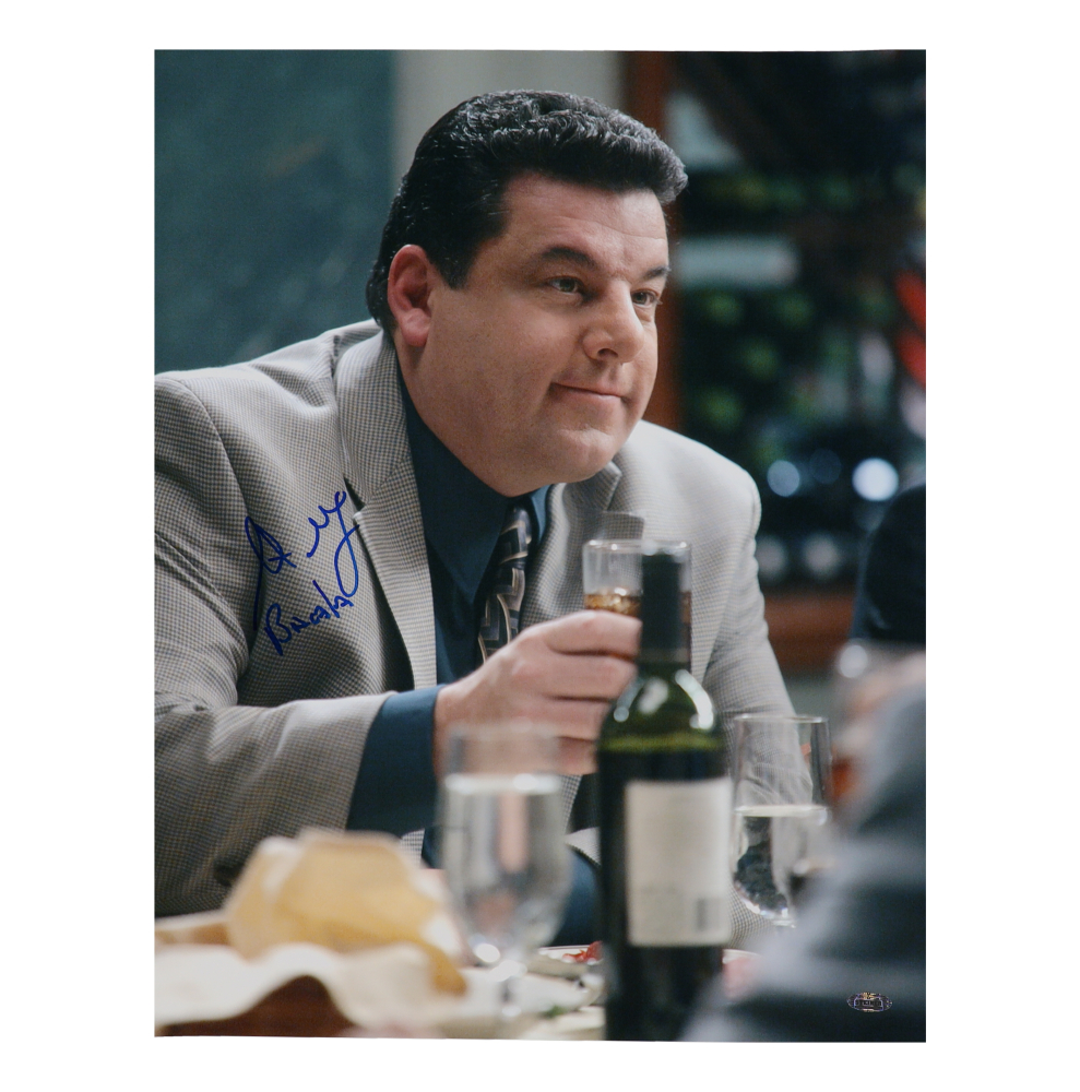 Steve Schirripa Signed "The Sopranos" 16x20 Photo Inscribed "Bacala ...