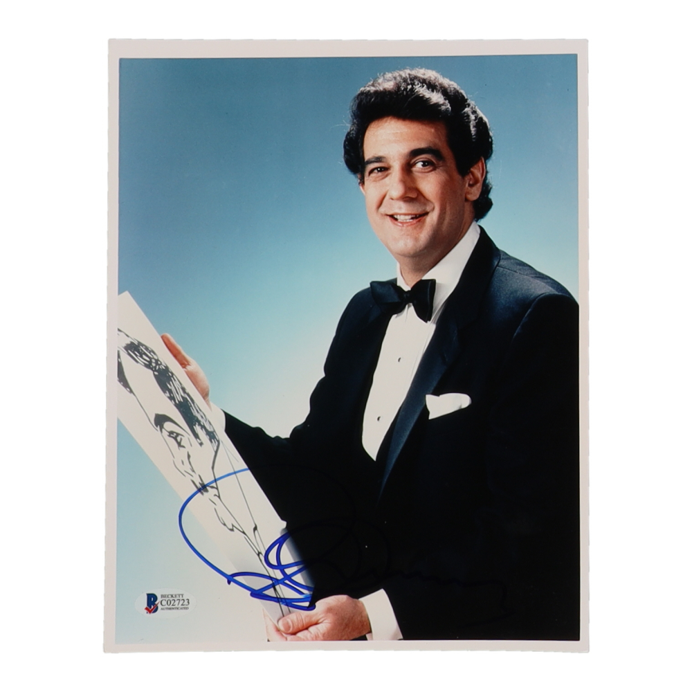 Placido Domingo Signed 8x10 Photo (Beckett) | Pristine Auction