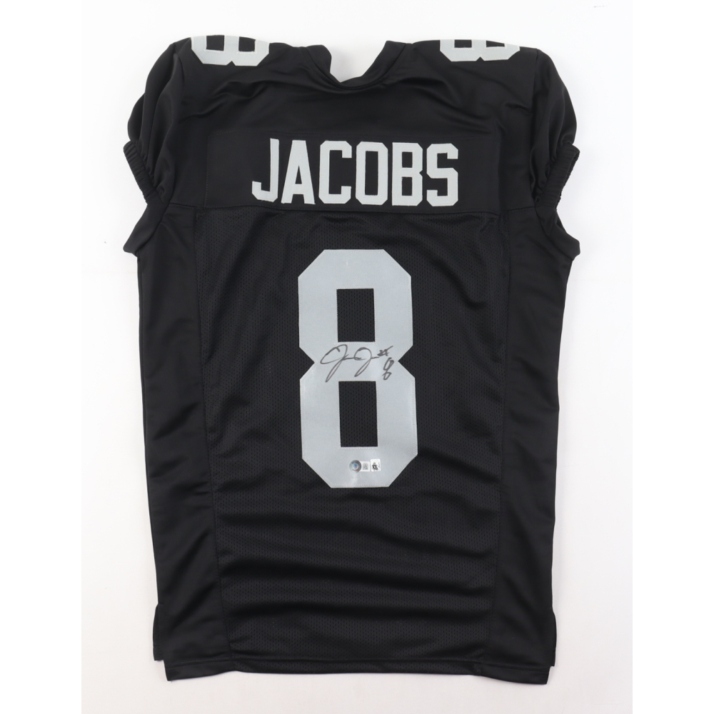 Josh Jacobs Signed Jersey (Beckett & Jacobs) | Pristine Auction