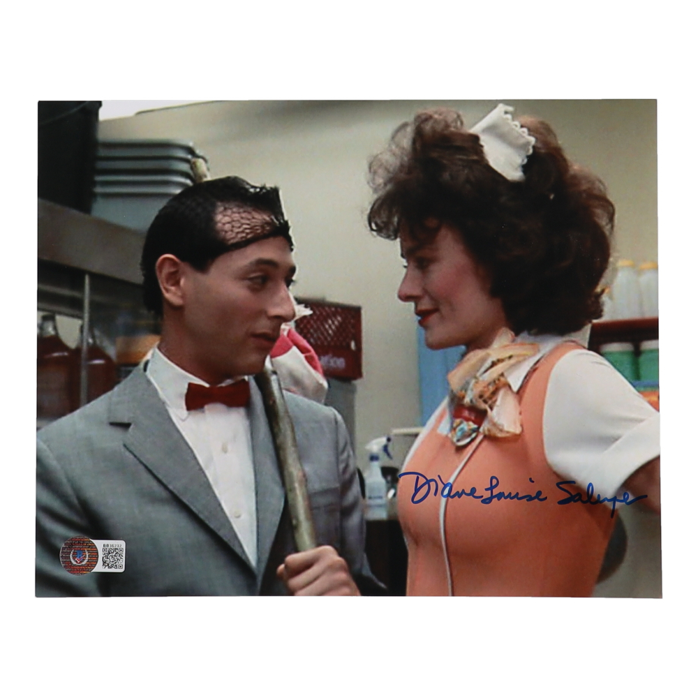 Diane Louise Salinger Signed "Pee-wee's Big Adventure" 8x10 Photo (Beckett) | Pristine Auction