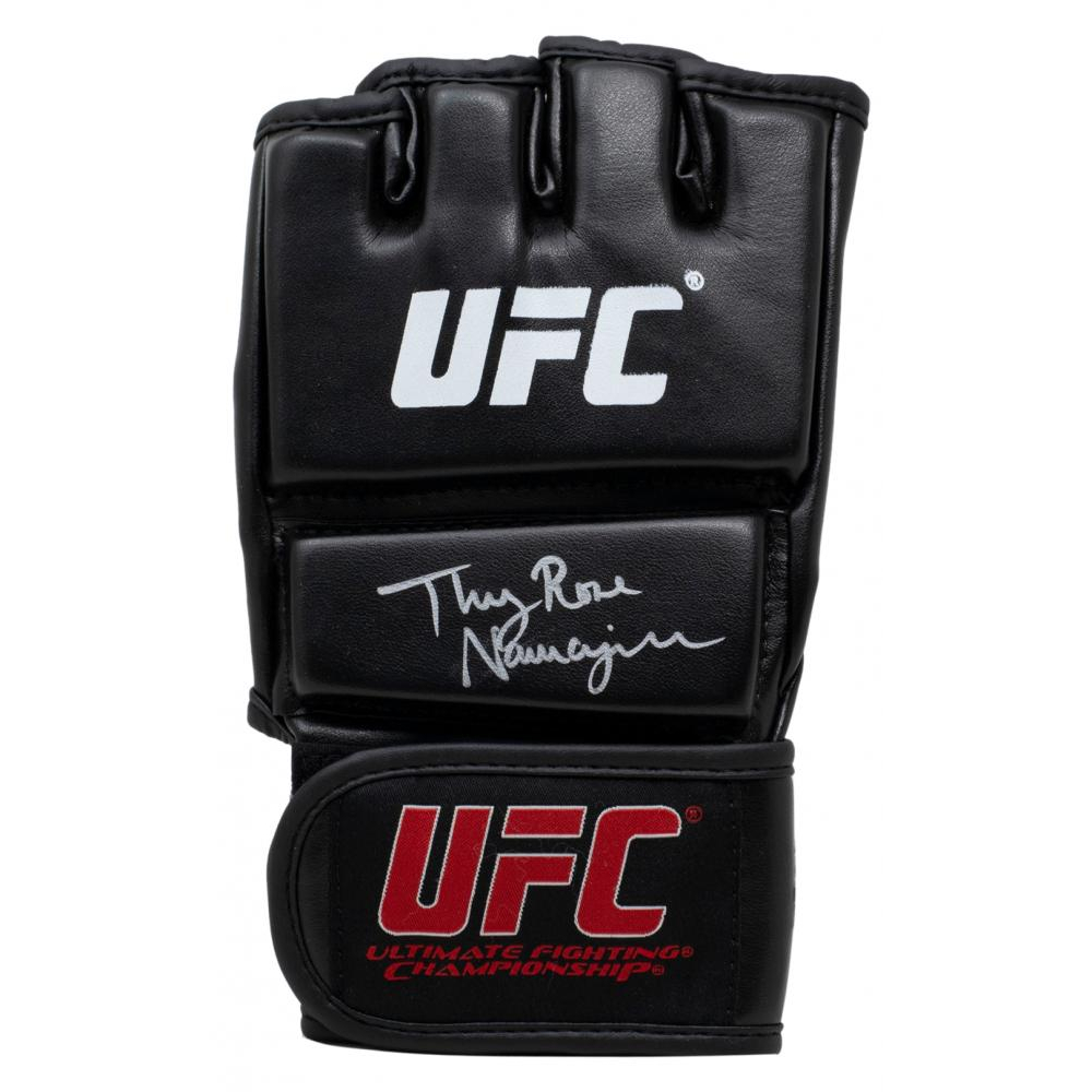 "Thug" Rose Namajunas Signed UFC Glove (JSA) | Pristine Auction