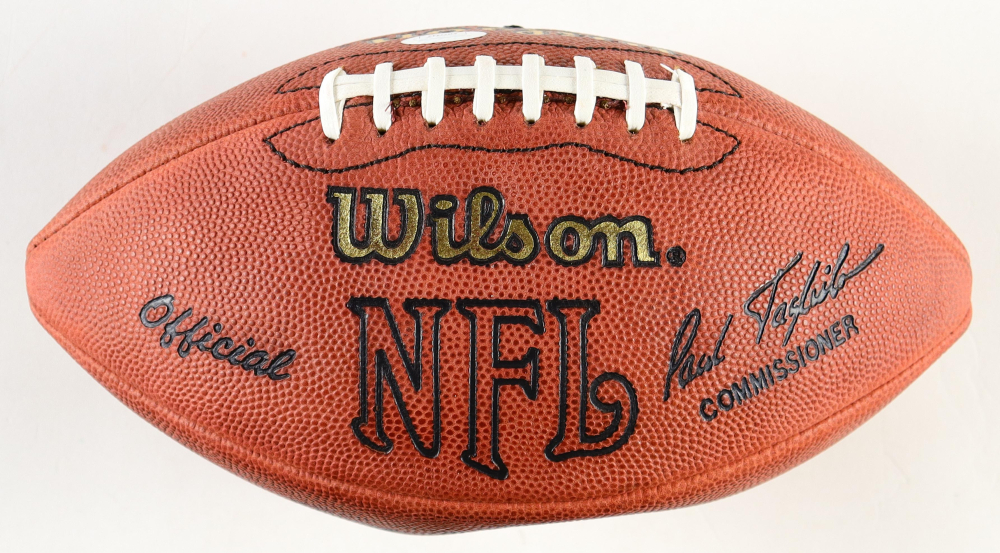 Brett Favre Signed Official NFL Official Game Ball Football With ...