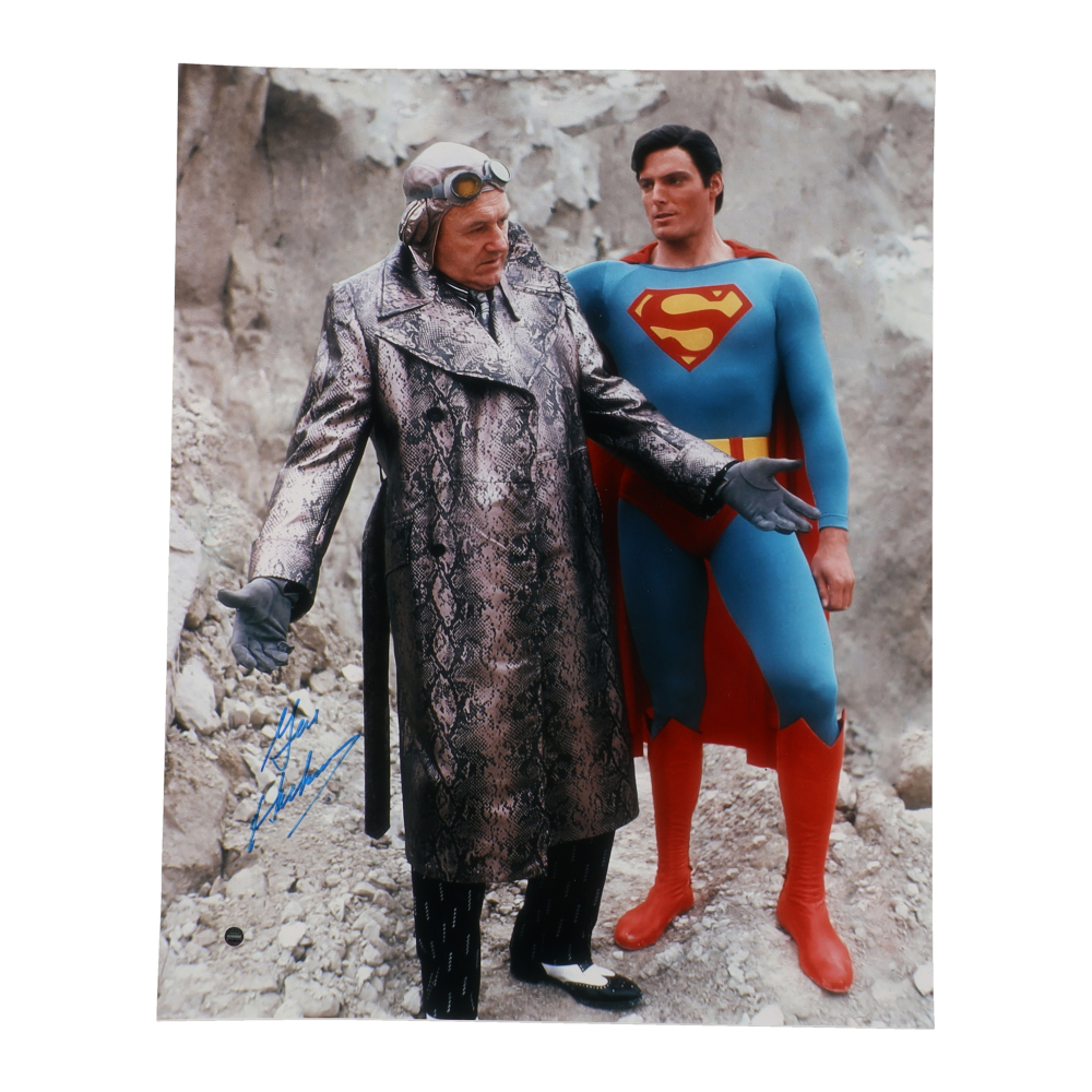 Gene Hackman Signed "Superman" 16x20 Photo (Steiner) | Pristine Auction