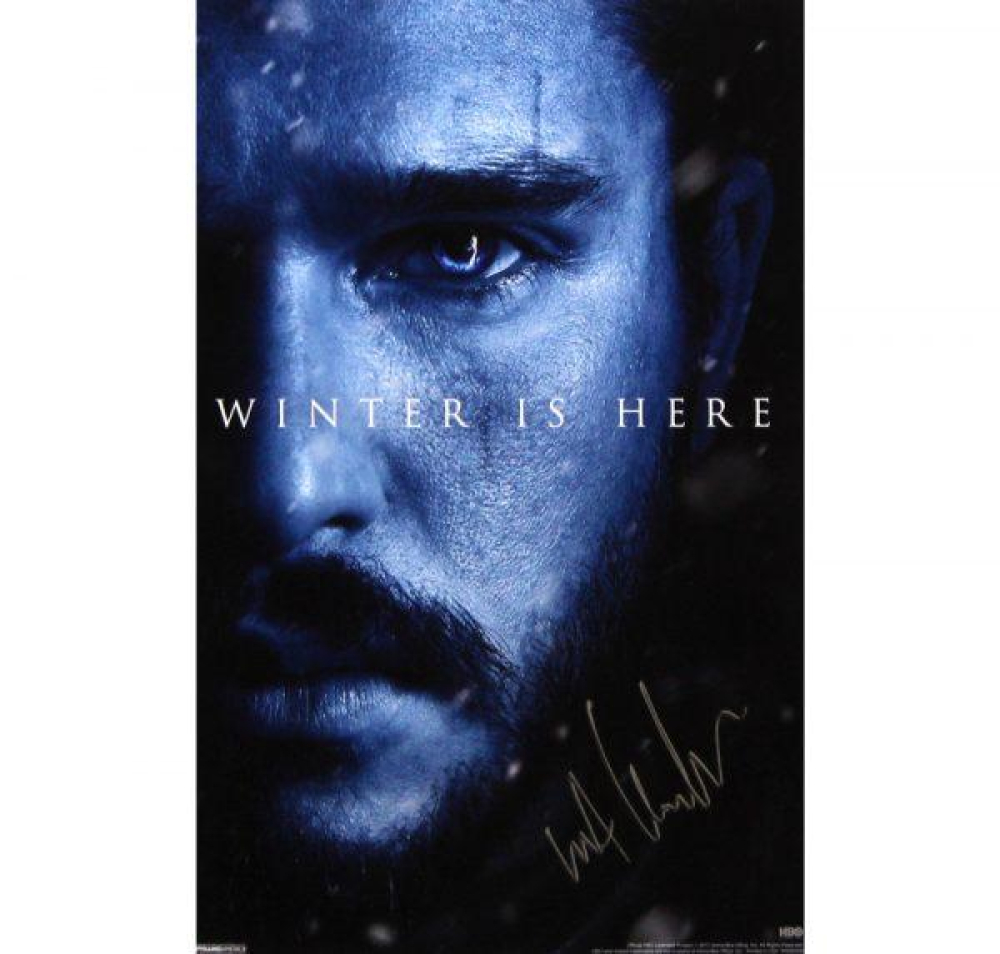 Kit Harington Signed "Game of Thrones" 11x17 Photo (Radtke) | Pristine ...