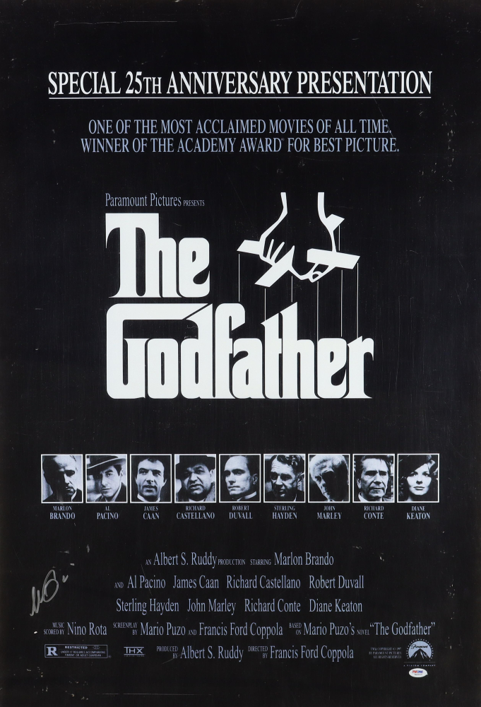 Al Pacino Signed "The Godfather" 27x39.5 Poster (PSA) | Pristine Auction