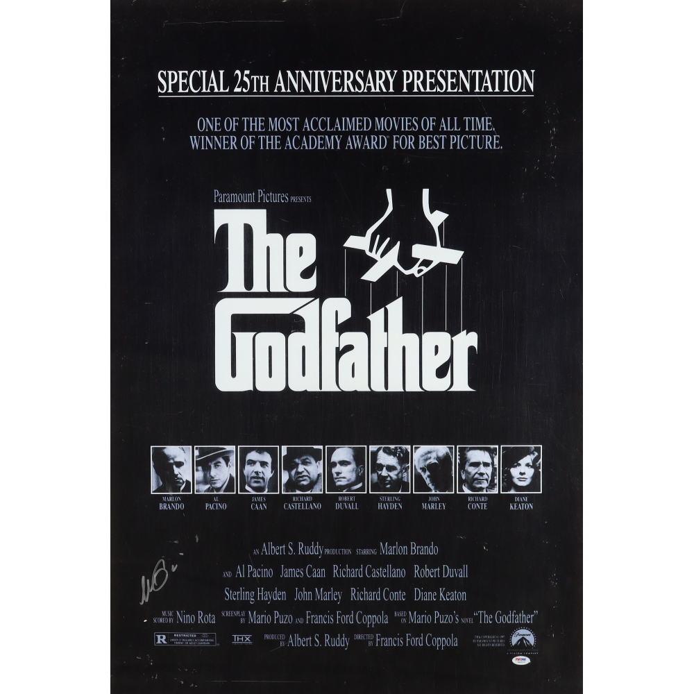 Al Pacino Signed "The Godfather" 27x39.5 Poster (PSA) | Pristine Auction