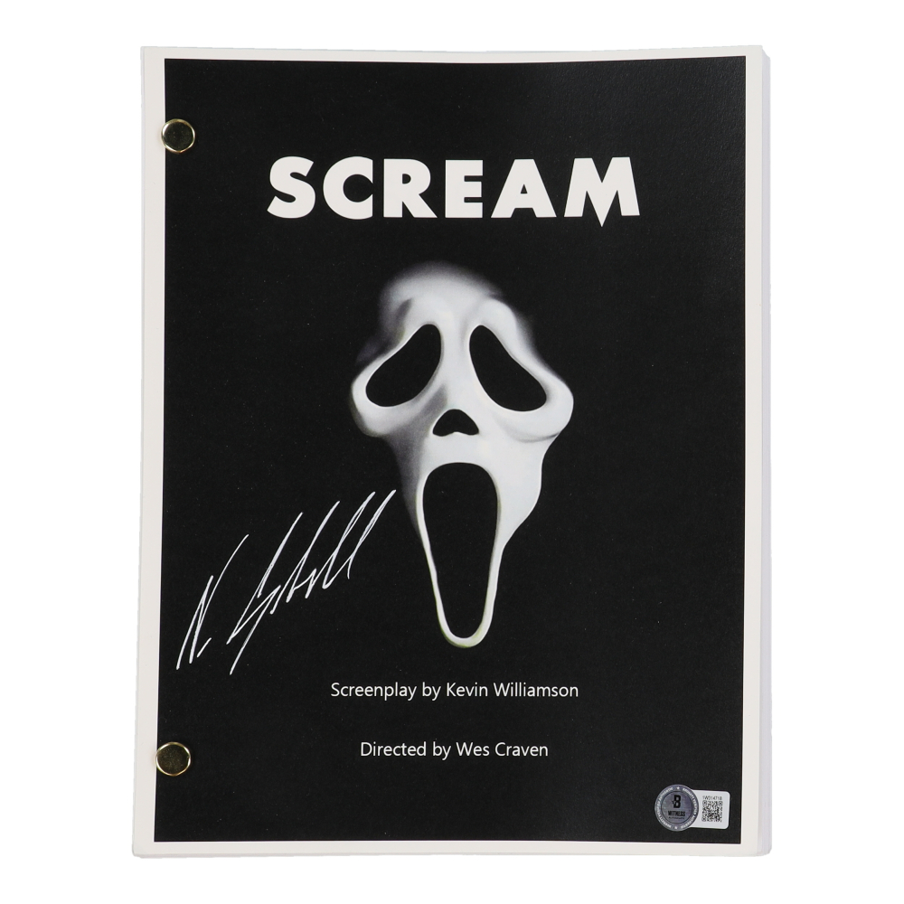 Neve Campbell Signed "Scream" Movie Script (Beckett) | Pristine Auction