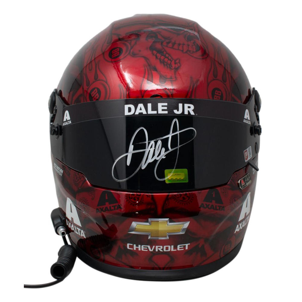 Dale Earnhardt Jr. Signed NASCAR Axalta Full-Size Helmet (Dale Jr. & PA ...