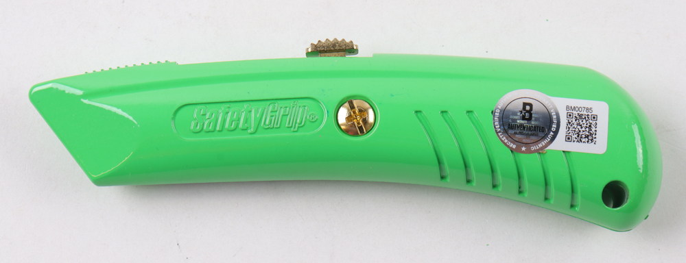 Giancarlo Esposito Signed "Breaking Bad" Box Cutter Inscribed "Gus ...