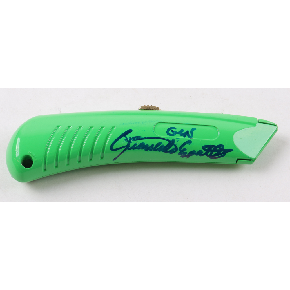 Giancarlo Esposito Signed "Breaking Bad" Box Cutter Inscribed "Gus ...