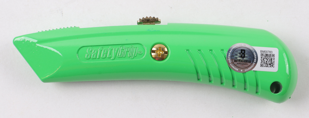 Giancarlo Esposito Signed "Breaking Bad" Box Cutter Inscribed "Gus ...