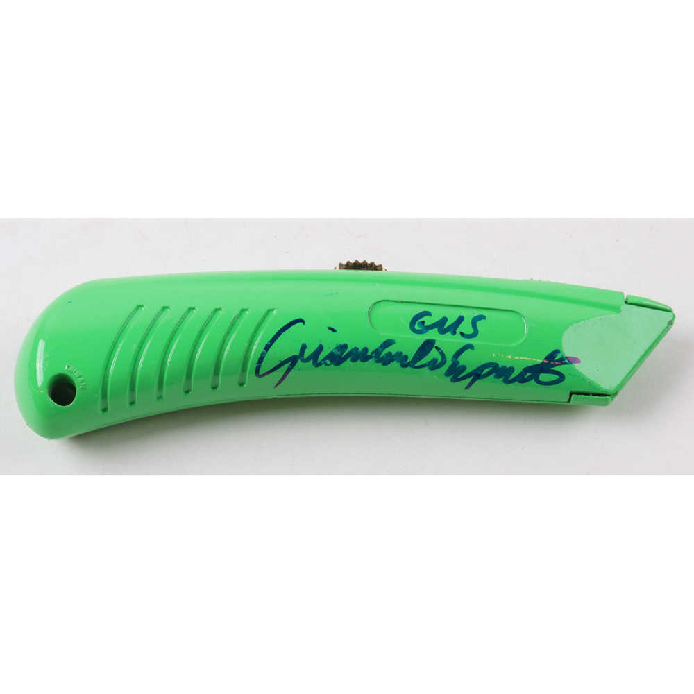 Giancarlo Esposito Signed "Breaking Bad" Box Cutter Inscribed "Gus ...