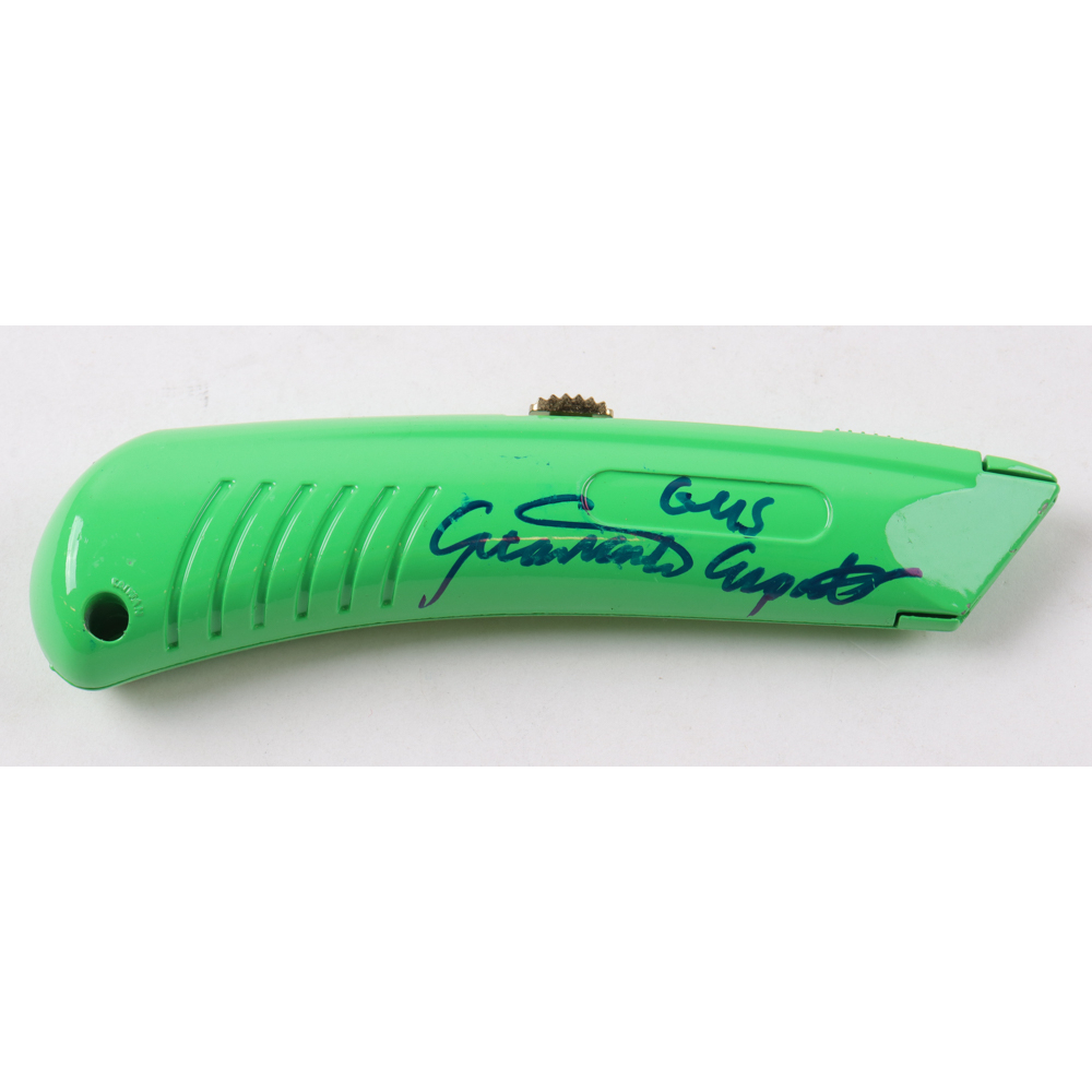 Giancarlo Esposito Signed "Breaking Bad" Box Cutter Inscribed "Gus ...