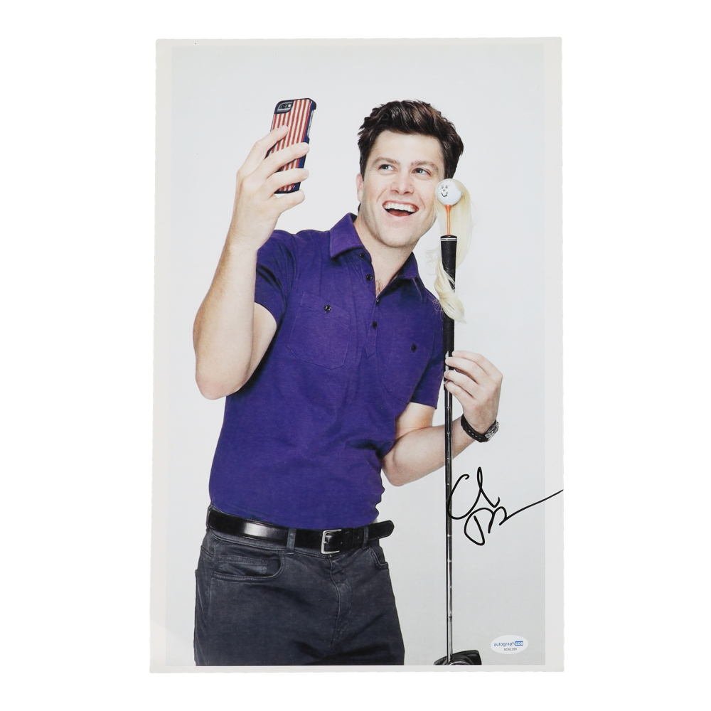 Colin Jost Signed "Saturday Night Live" 11x17 Photo (AutographCOA ...