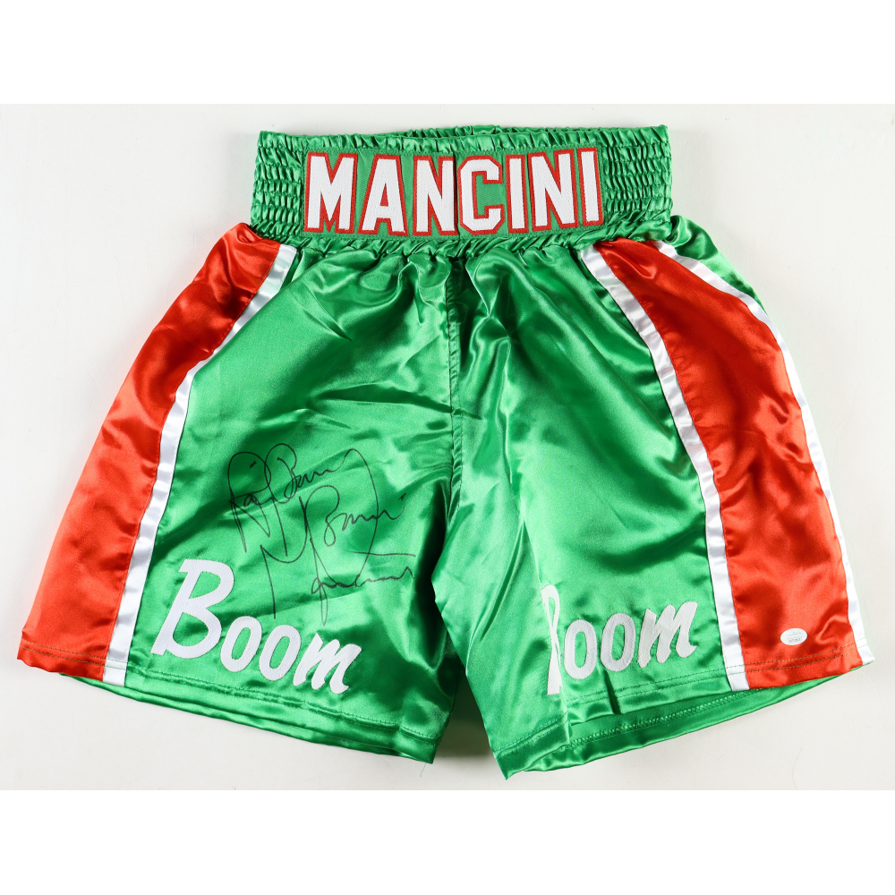 Ray "Boom Boom" Mancini Signed Boxing Trunks (JSA) | Pristine Auction