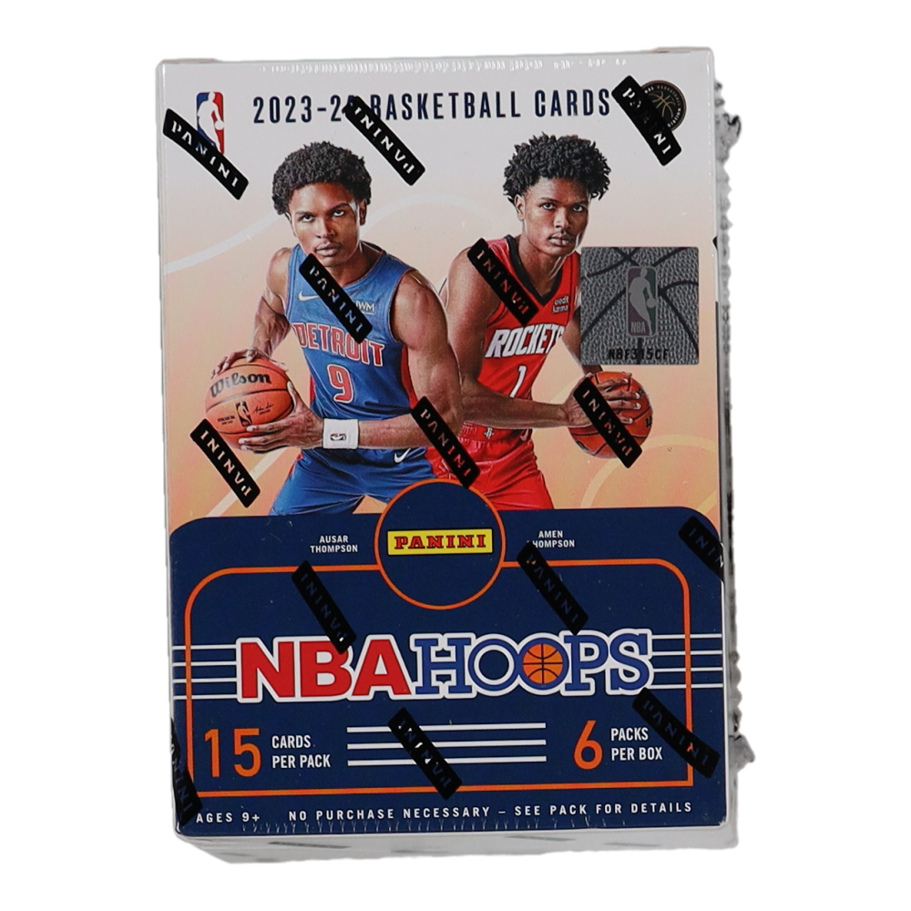2023-24 Panini NBA Hoops Basketball Blaster Box with (6) Packs ...
