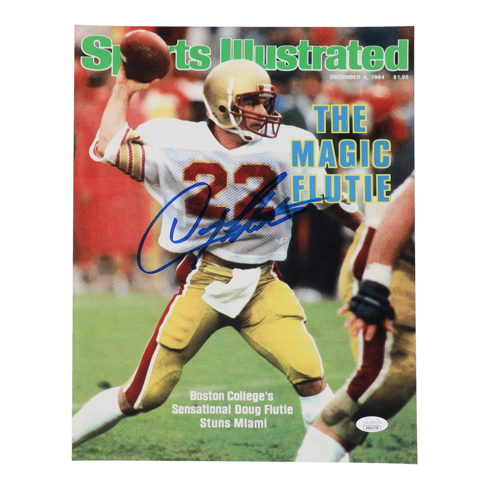 Doug Flutie Signed Boston College Eagles 11x14 Photo (JSA) | Pristine ...