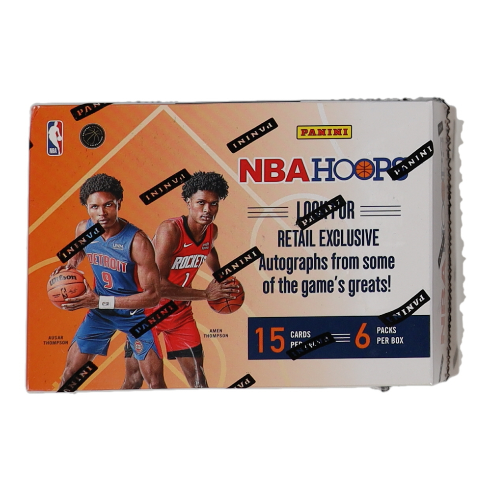 2023-24 Panini NBA Hoops Basketball Blaster Box with (6) Packs ...