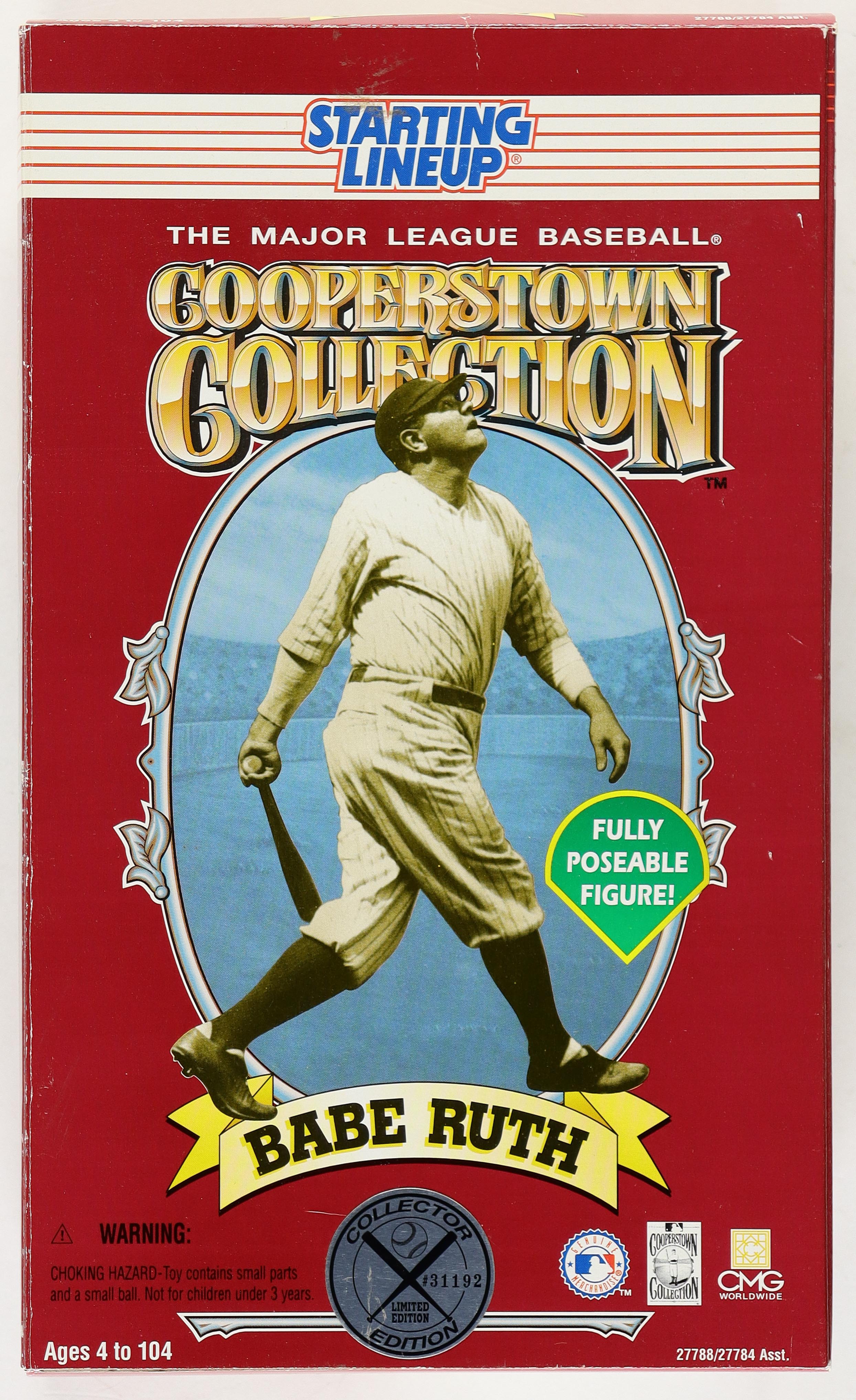 Babe Ruth Yankees LE 1996 Cooperstown Collection 12" Figure | Pristine ...