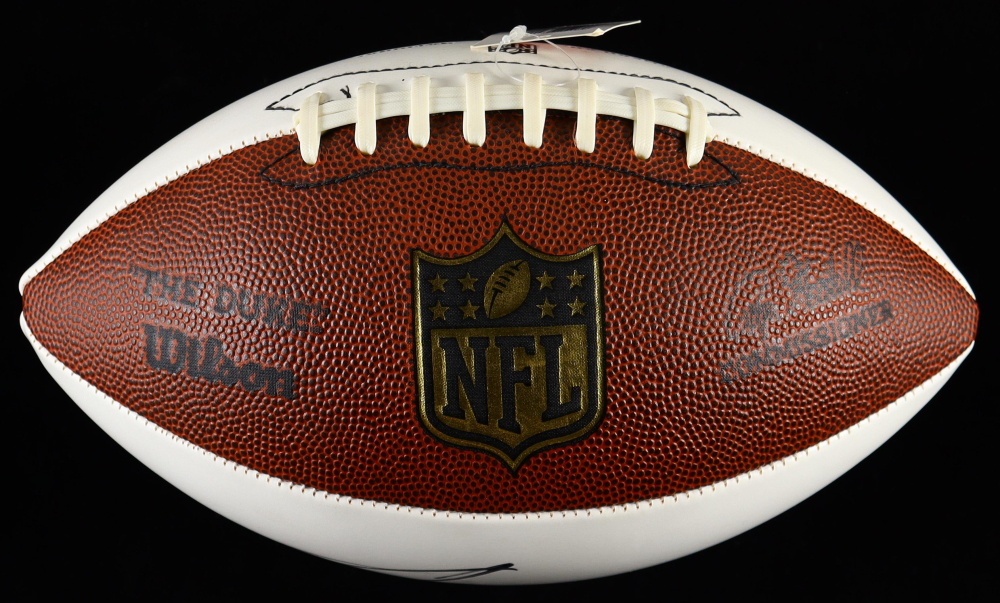 Drew Brees Signed "The Duke" NFL Football With Acrylic Display Case ...