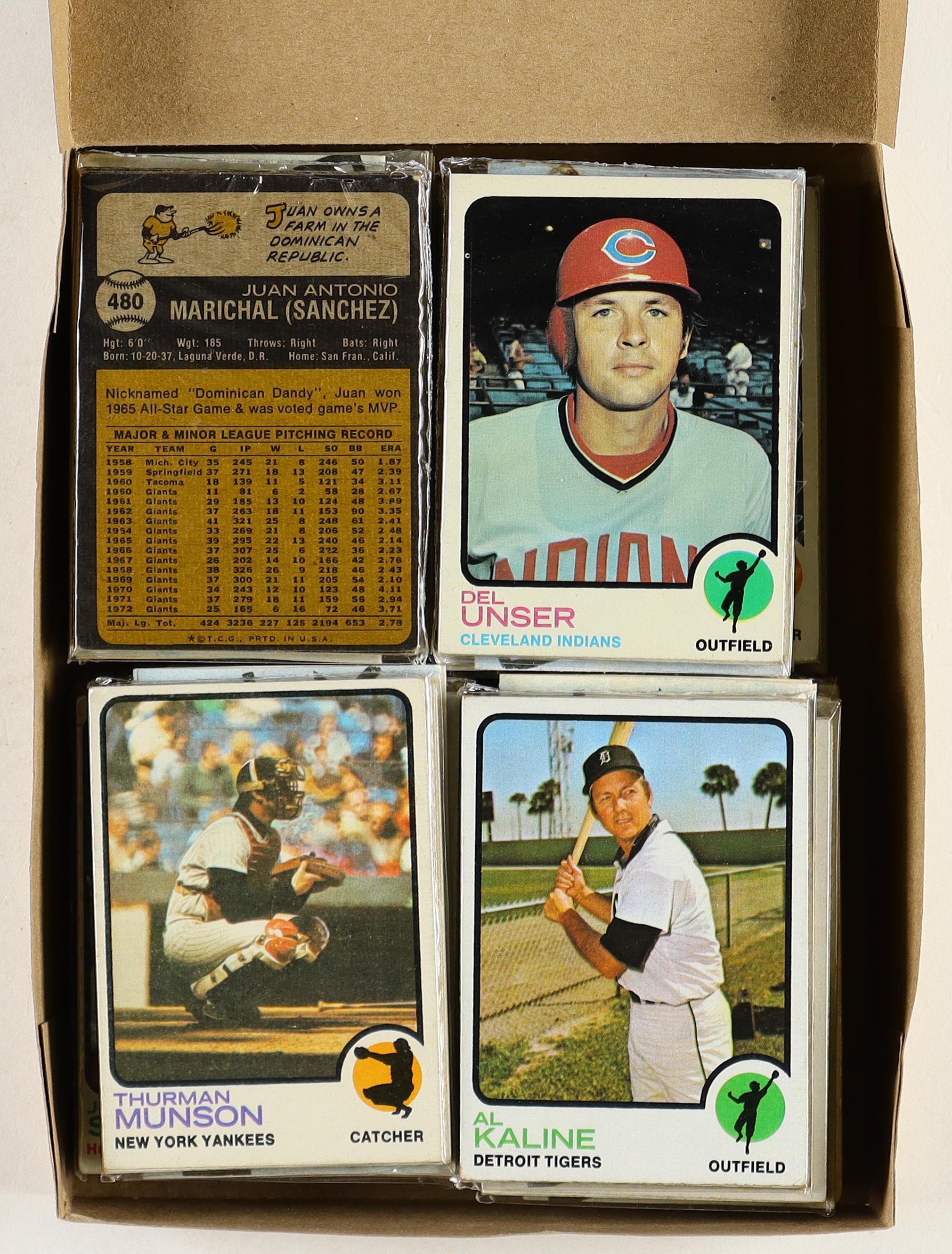 1973 Topps Baseball Card Fun Pack Box with (20) Packs | Pristine Auction