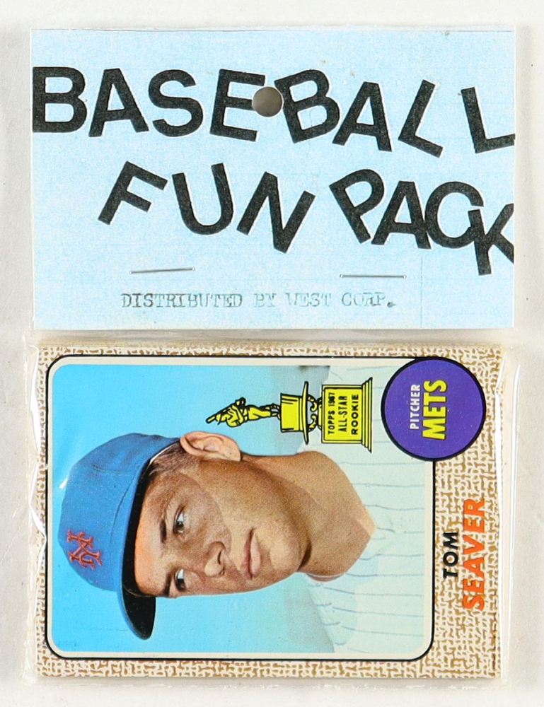1968 Topps Baseball Fun Pack with (10) Cards | Pristine Auction