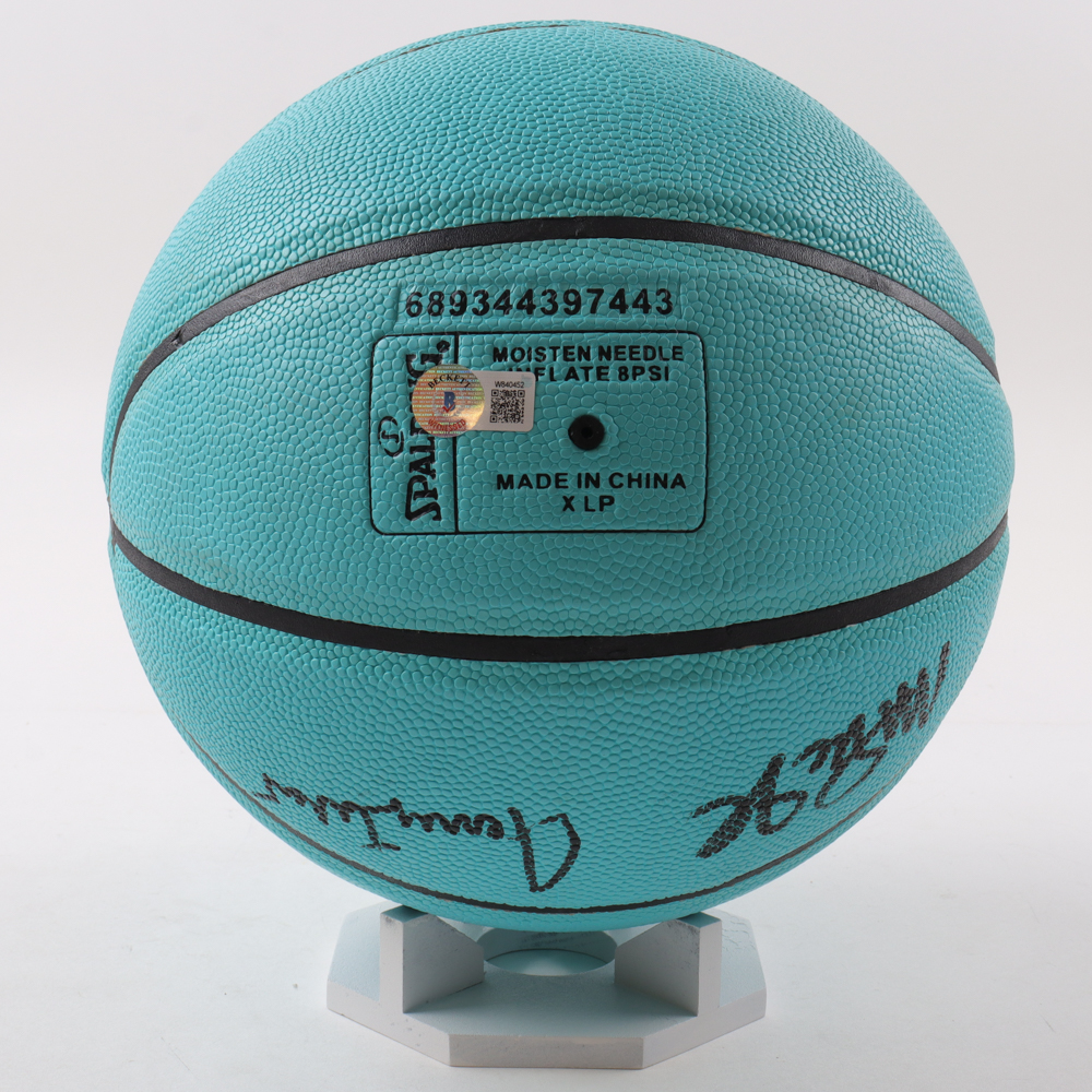 Magic Johnson & Jerry West Signed Tiffany & Co. x Spalding Basketball ...