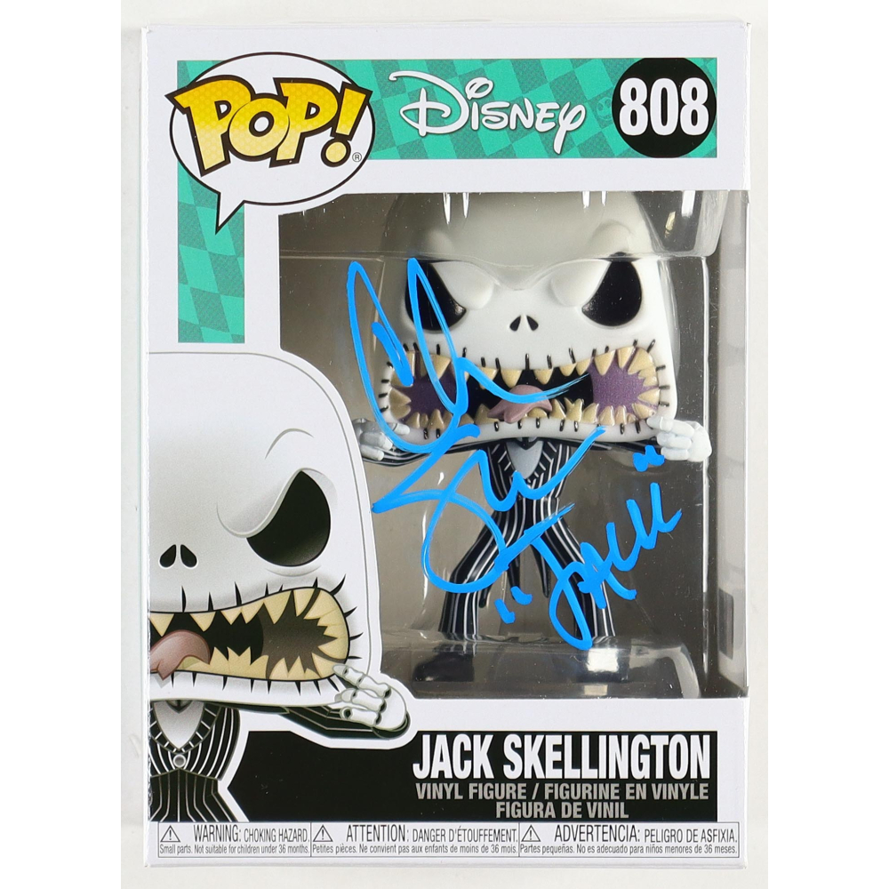 Chris Sarandon Signed "Jack Skellington" Funko Pop! #808 Inscribed "Jack" (PA) | Pristine Auction