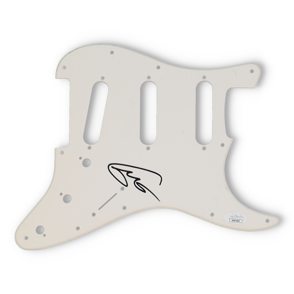 Geoff Tate Signed Electric Pickguard (JSA) | Pristine Auction