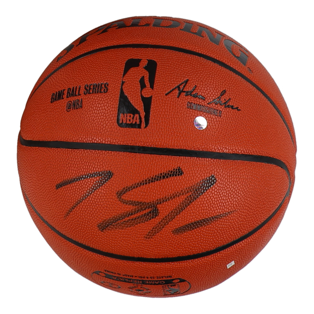 Karl-Anthony Towns Signed NBA Basketball (Steiner) | Pristine Auction