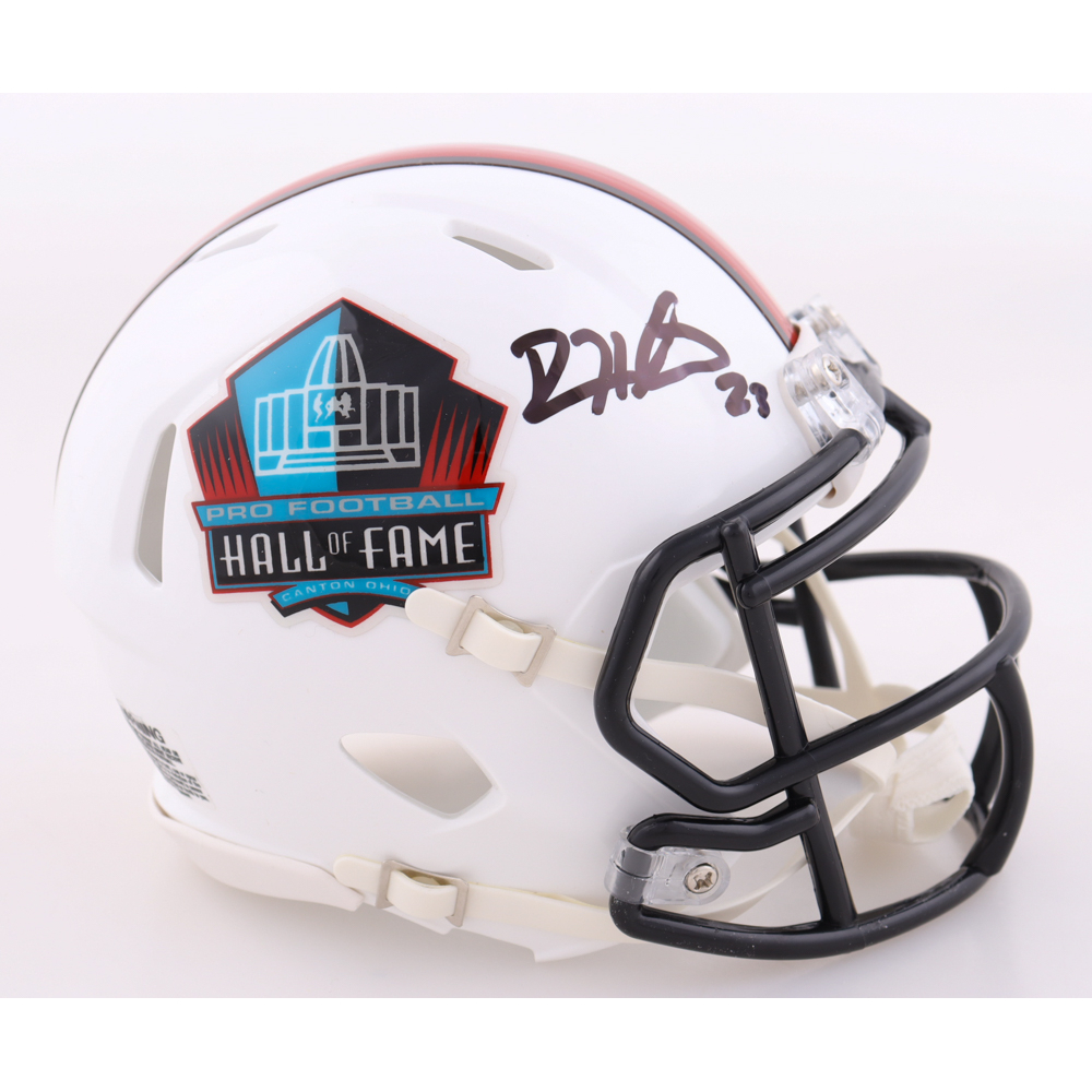 Devin Hester Signed Hall of Fame Logo Speed Mini Helmet (JSA ...