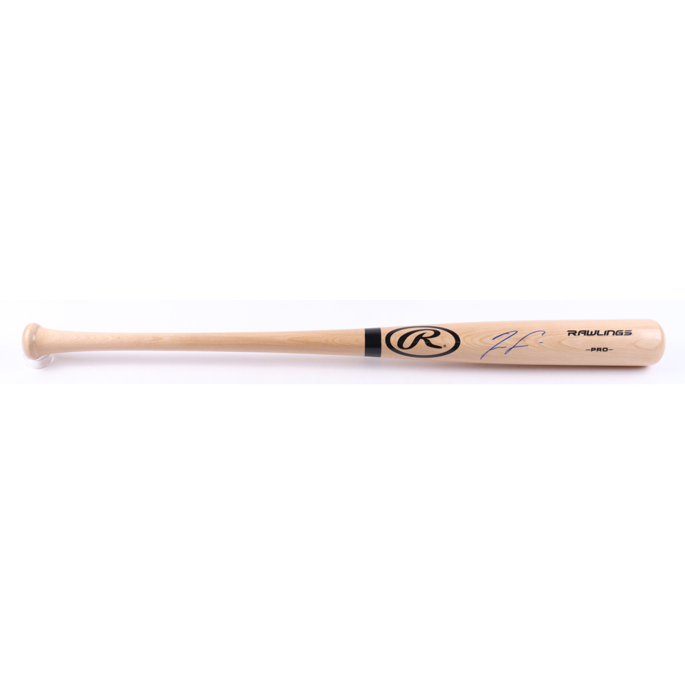 Ronald Acuna Jr. Signed Rawlings Baseball Bat (Beckett & Acuna ...