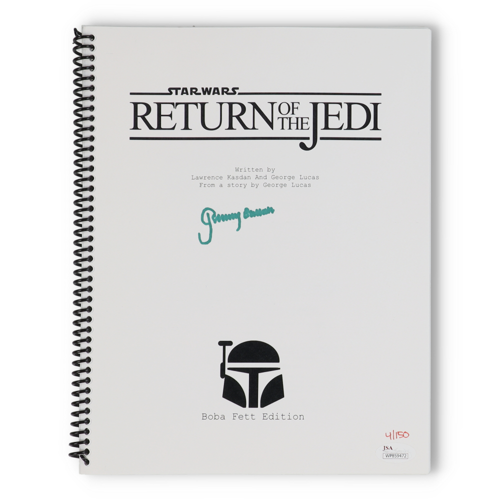 Jeremy Bulloch Signed "Star Wars: Return of the Jedi" LE Boba Fett ...
