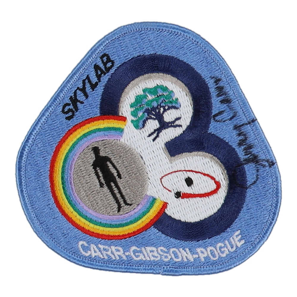 Jerry Carr Signed Kennedy Space Center Patch (Beckett) | Pristine Auction
