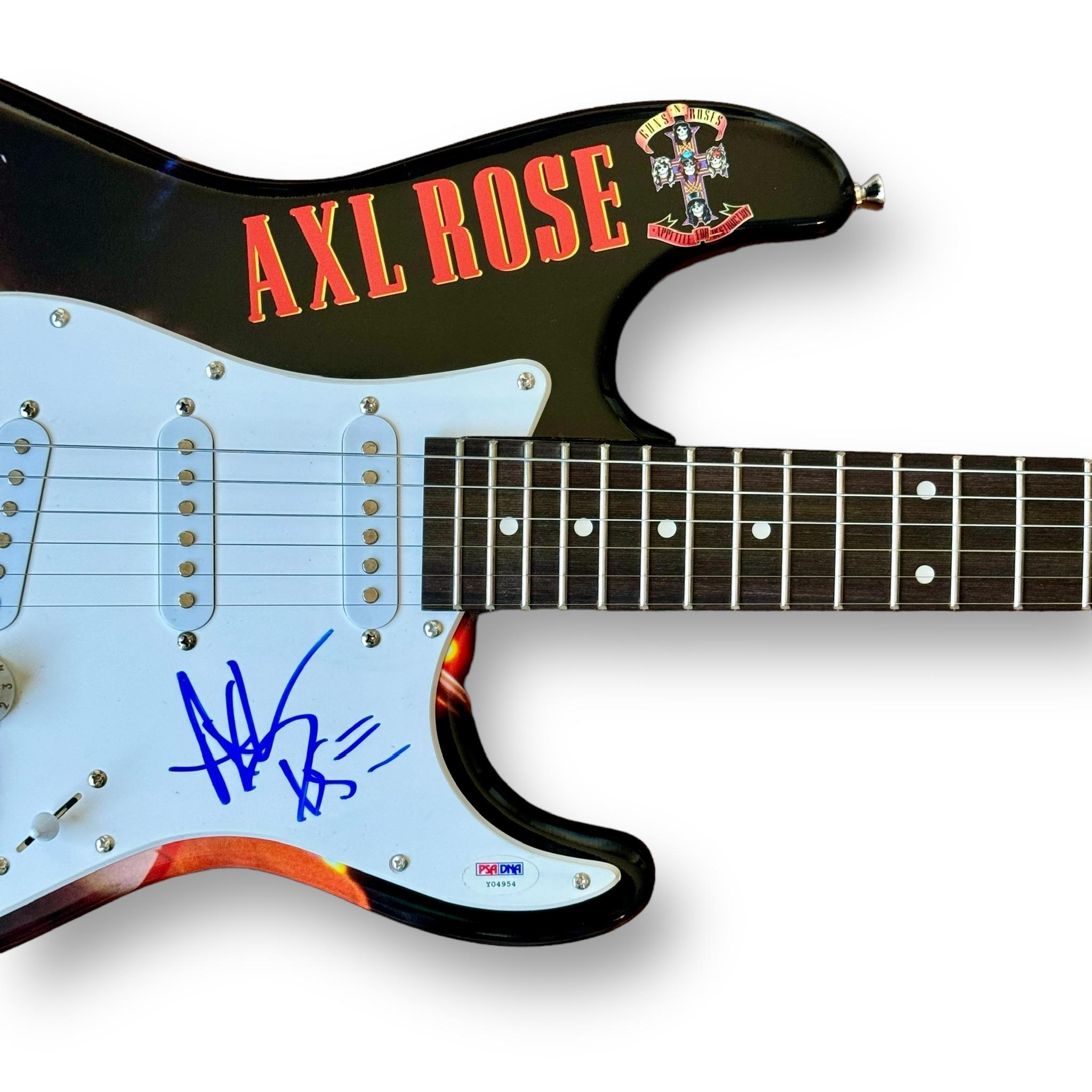 Axl Rose Signed "Guns N' Roses: Appetite for Destruction" 39" Electric ...