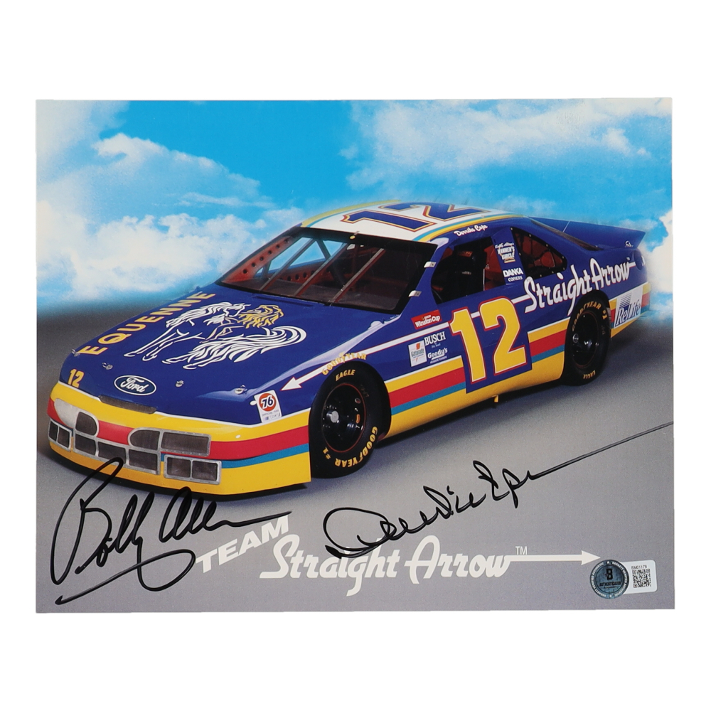 Bobby Allison & Derrike Cope Signed NASCAR 8x10 Photo (Beckett ...