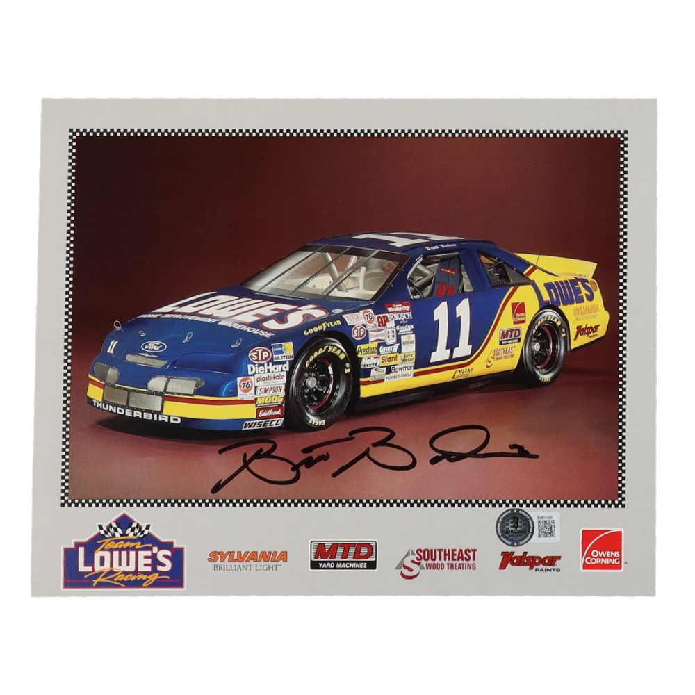 Brett Bodine Signed NASCAR 8x10 Photo (Beckett) | Pristine Auction