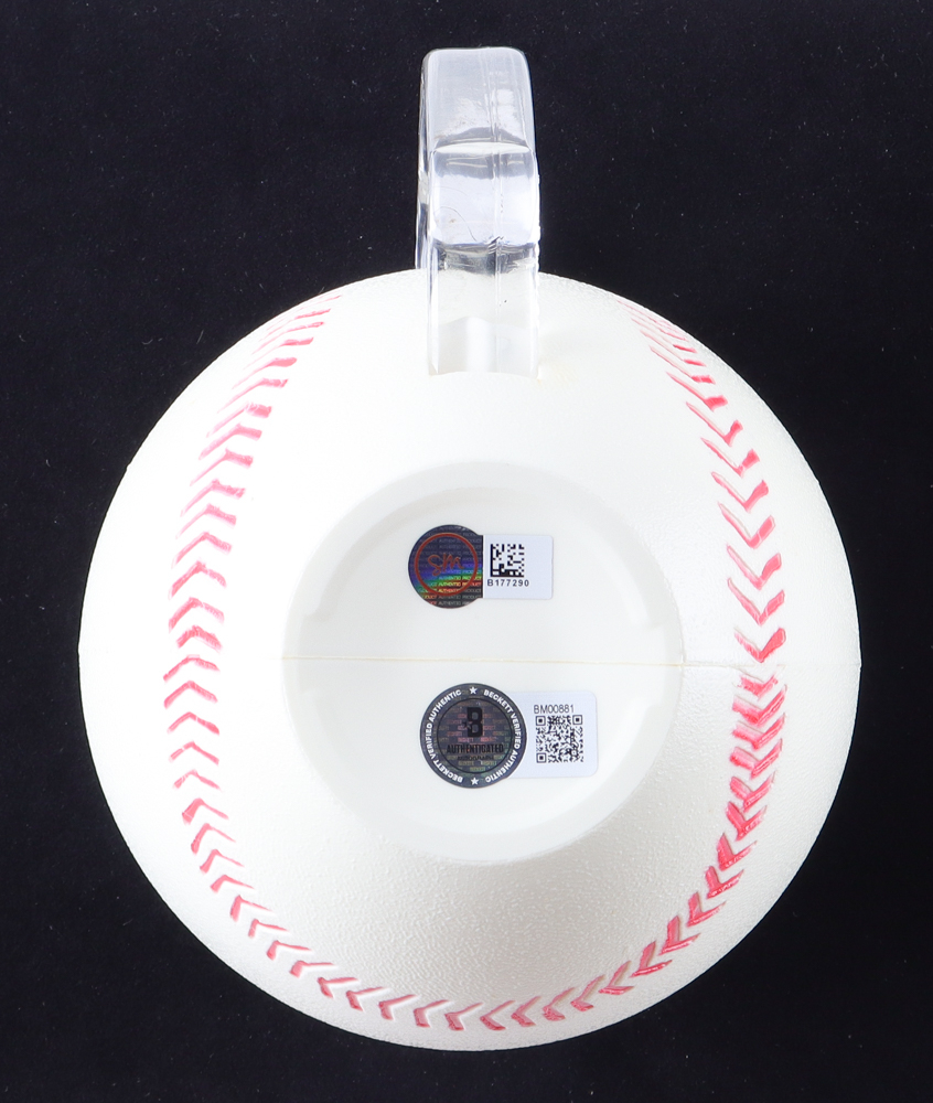 Phil "Scooter" Rizzuto Signed Collectible Plastic Baseball Mug ...