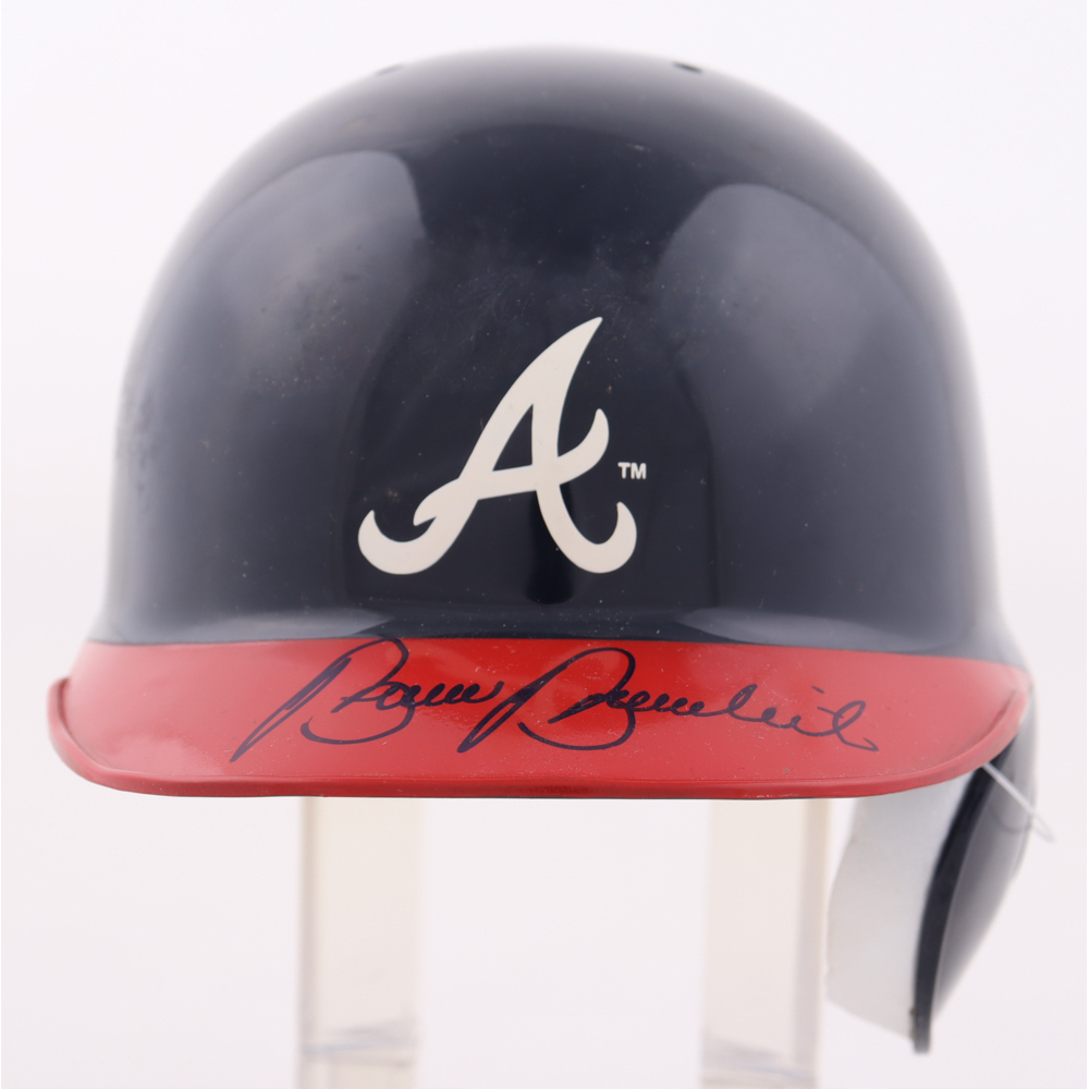 Bruce Benedict Signed Braves Mini Batting Helmet (Beckett) | Pristine ...