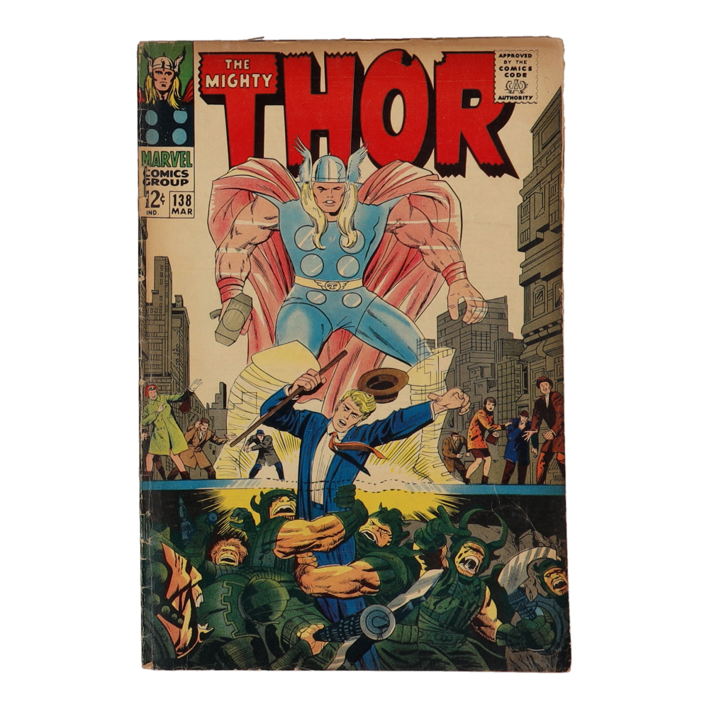 1966 "Thor" Issue #138 Marvel Comic Book | Pristine Auction