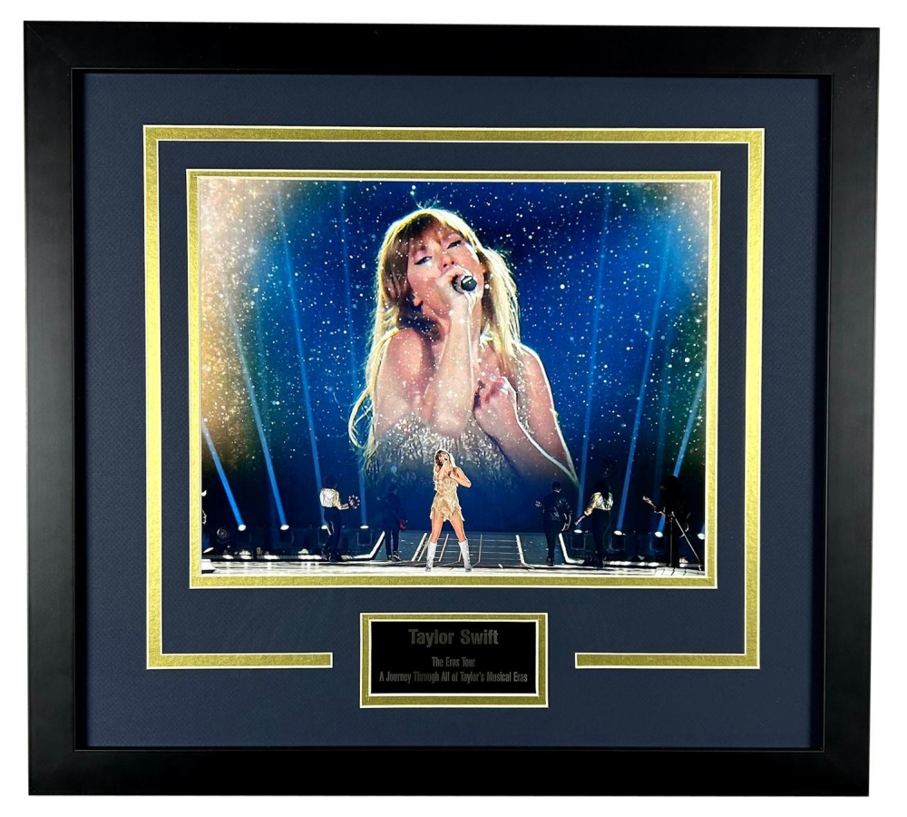 Taylor Swift "The Eras Tour" Custom Framed Photo Display with Nameplate ...
