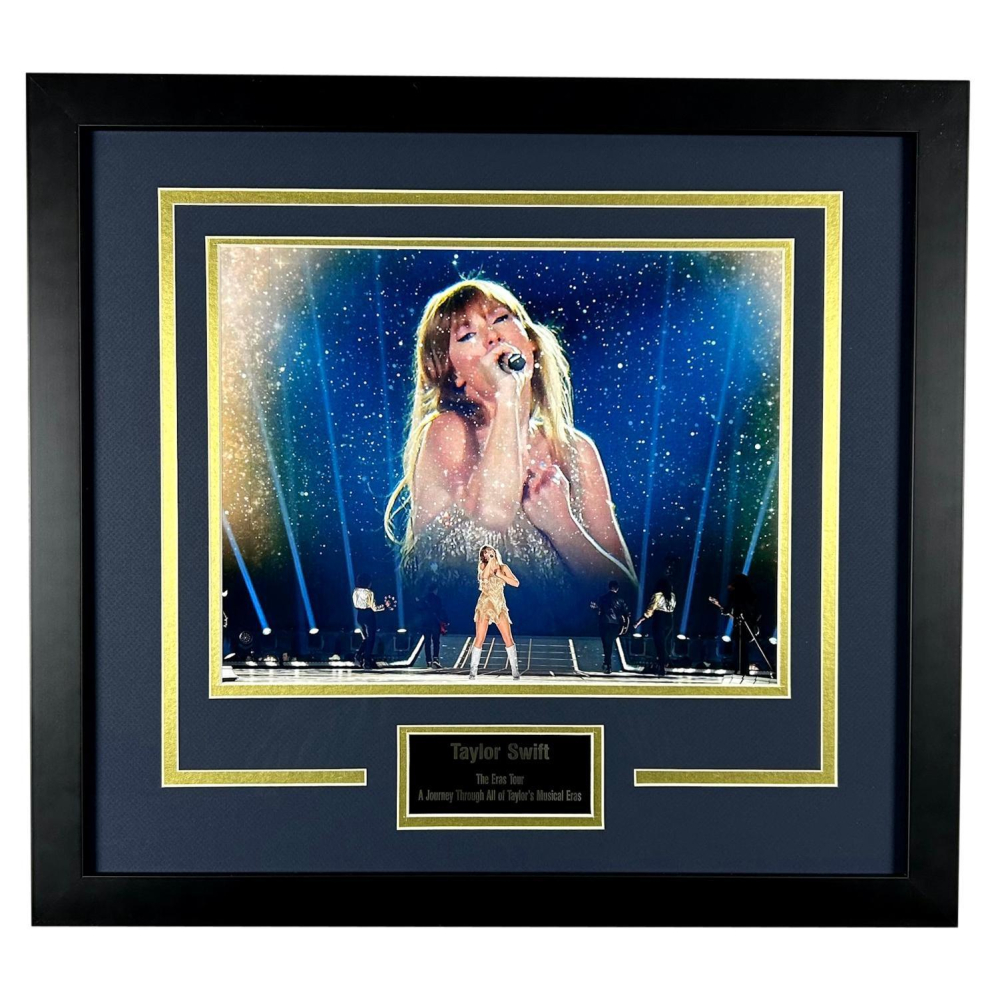 Taylor Swift "The Eras Tour" Custom Framed Photo Display with Nameplate ...