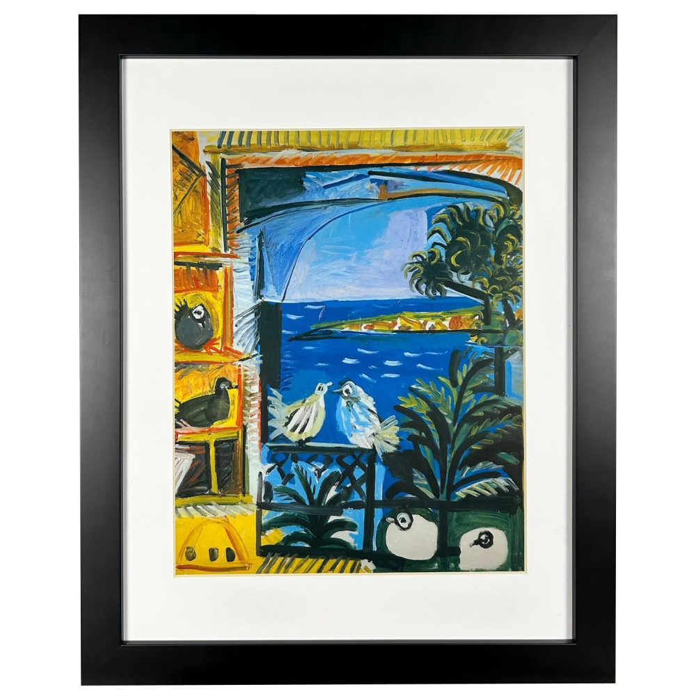 Pablo Picasso "The Pigeons" Custom Framed Print Display | Pristine Auction