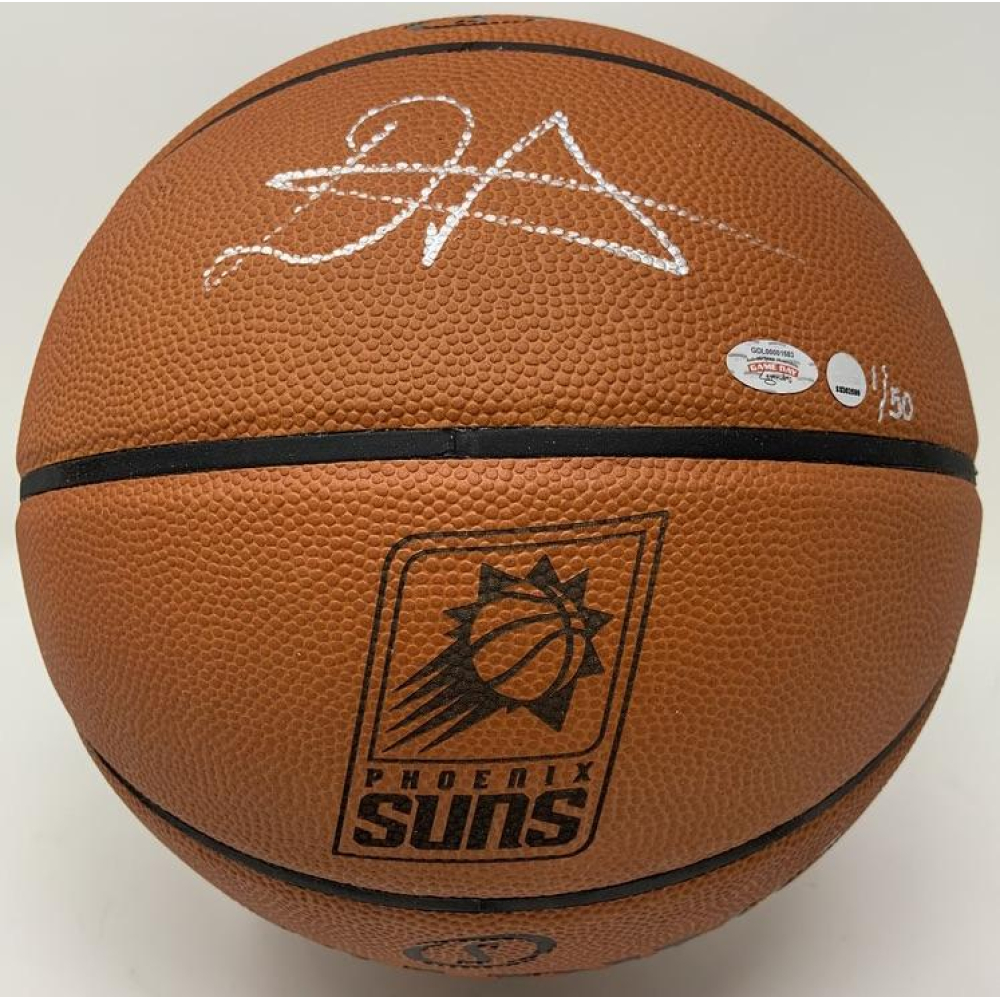 Deandre Ayton Signed Suns Logo LE Official NBA Game Ball (Game Day ...