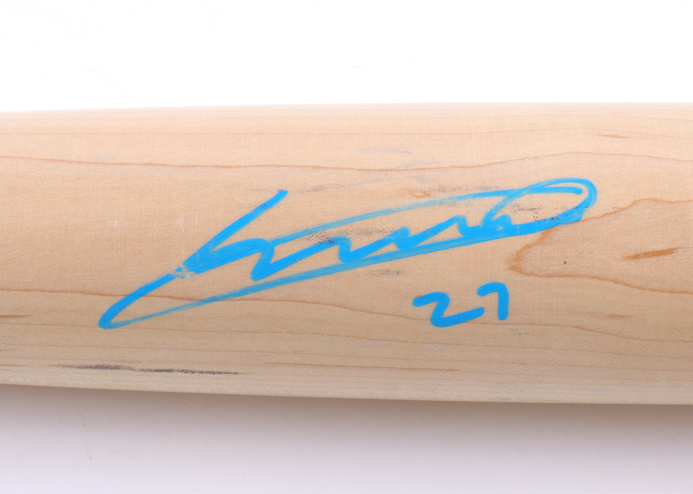 Wander Franco Signed Louisville Slugger Baseball Bat (Beckett ...