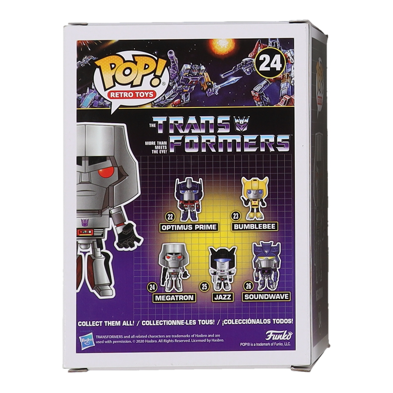 Megatron "Transformers" #24 Funko Pop! Vinyl Figure with Custom ...